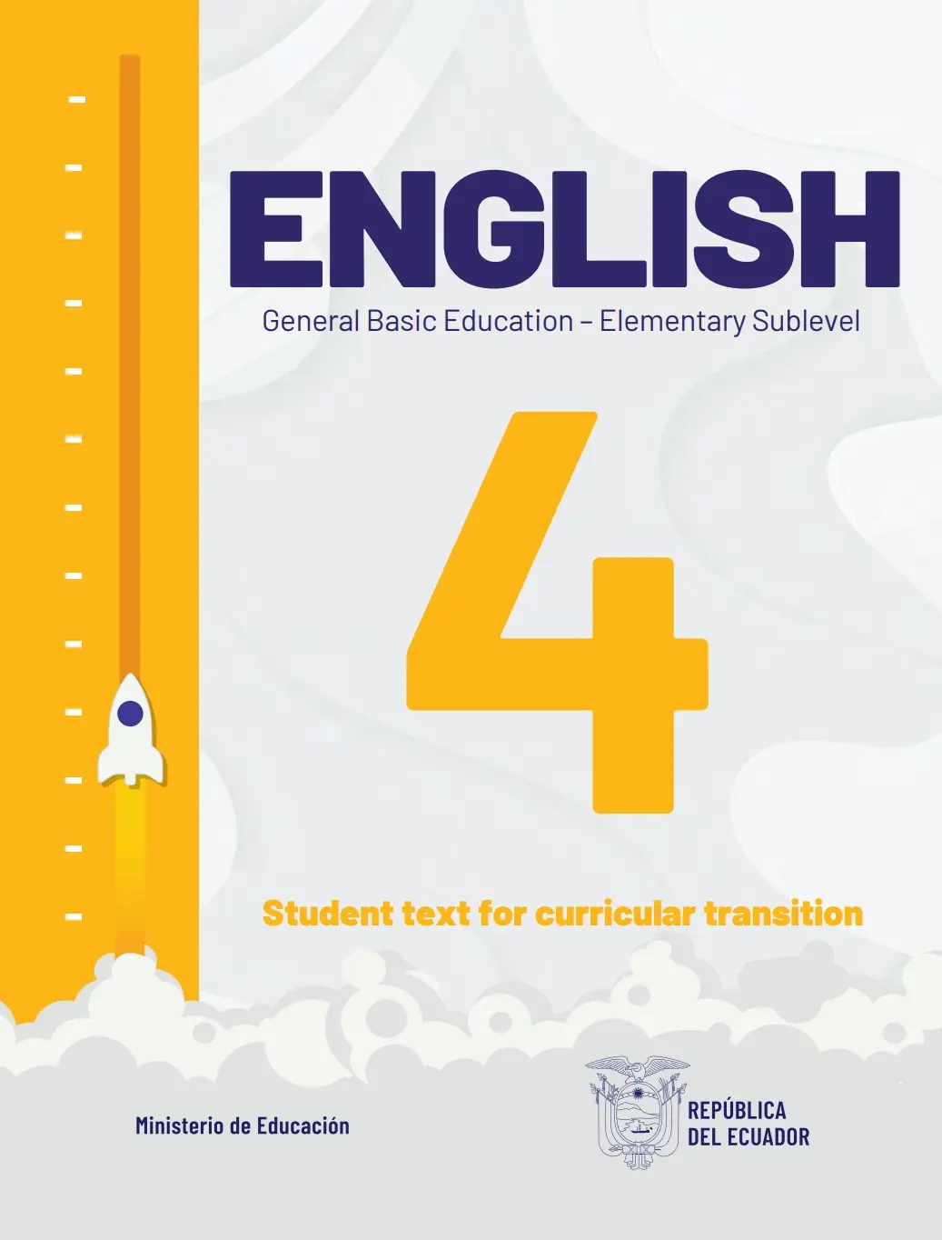 Libro de English (inglés) 4 EGB 2025 Actualizado