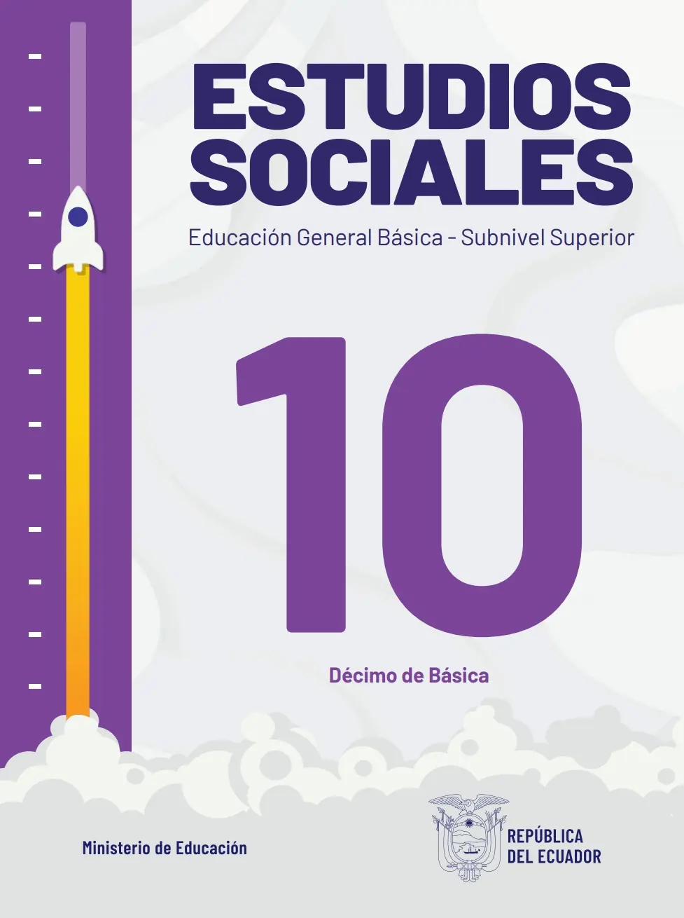 Libro de Estudios Sociales 10 EGB 2025 Actualizado
