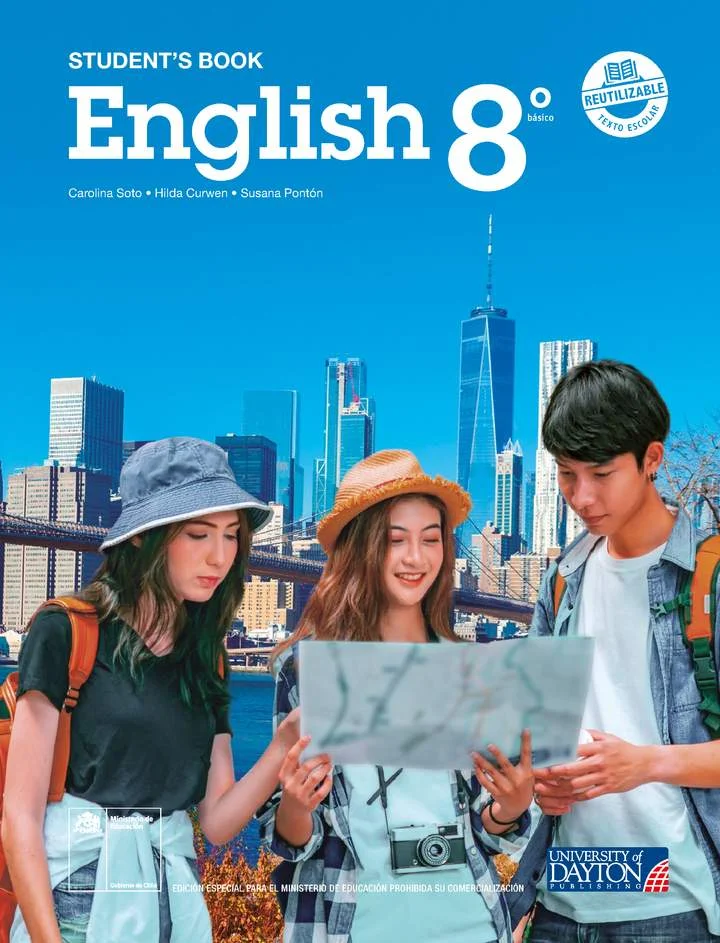 Libro de Inglés 8vo Básico 2024