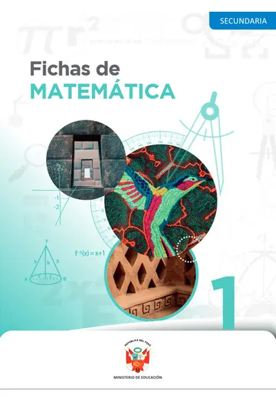 Libro de Cuaderno de trabajo de Matemática 1 de secundaria 2024